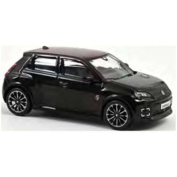 Renault 5 E-Tech 100% Electric Diamond Black/Red Deco 2025 - John Ayrey ...
