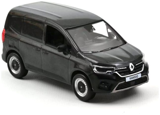 Renault Kangoo Van 2021 Grey - John Ayrey Die Casts
