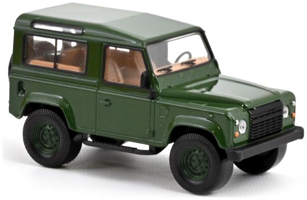 Land Rover Defender Dark Green 1995 - John Ayrey Die Casts