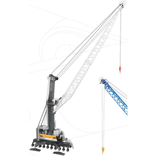 Liebherr LHM 550 Mobile Harbour Crane - John Ayrey Die Casts