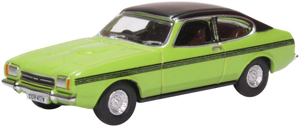 Ford Capri MkII Lime Green (Only Fools and H - John Ayrey Die Casts