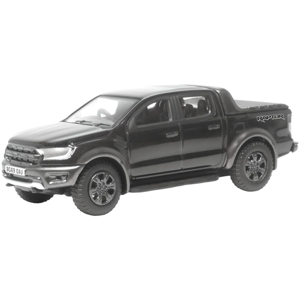 Ford Ranger Raptor Agate Black Metallic - John Ayrey Die Casts