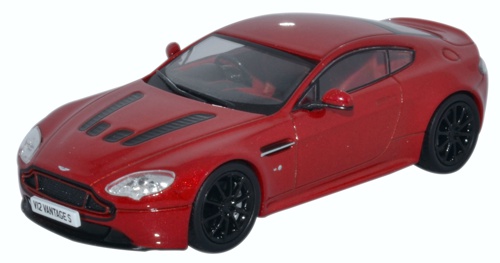 Aston Martin V12 Vantage S Volcano Red - John Ayrey Die Casts