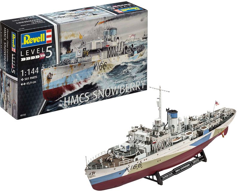 Flower Class Corvette 'HMCS Snowberry' - John Ayrey Die Casts