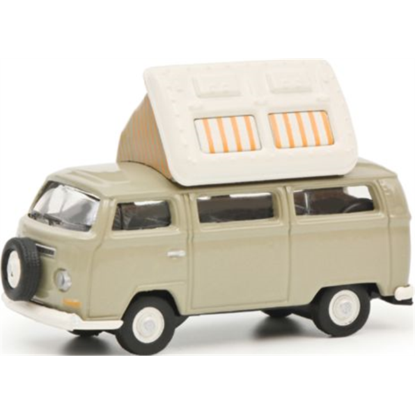 VW T2 Camping Bus Beige - John Ayrey Die Casts
