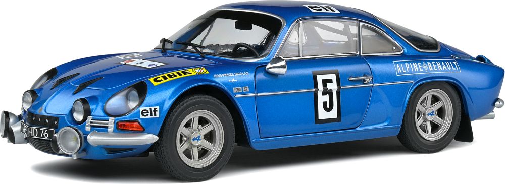Alpine A110 1600S Olympia Rally 1972 Nicolas/Todt - John Ayrey Die Casts