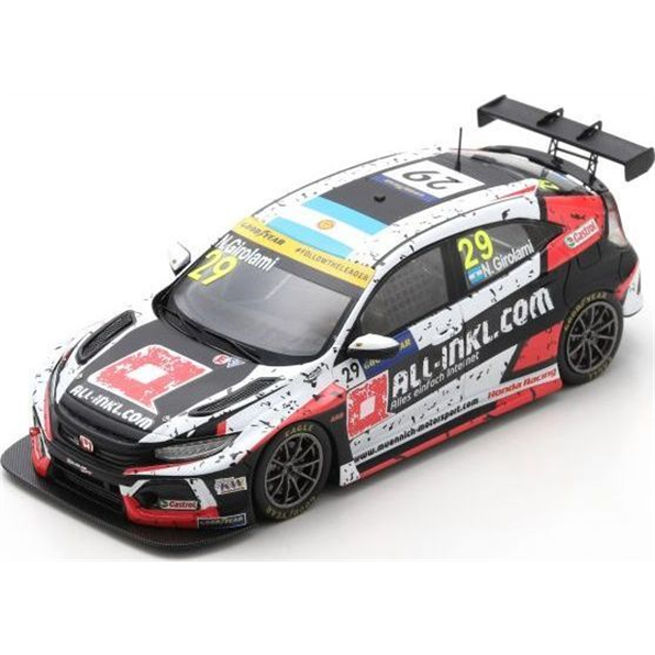 Honda Civic Type R TCR #29 ALL-INKL.DE Munnich Motorsport Winner WTCR ...