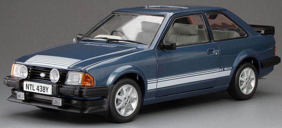 Ford Escort RS1600i 1984 Caspian Blue RHD UK Exclusive - Limited ...
