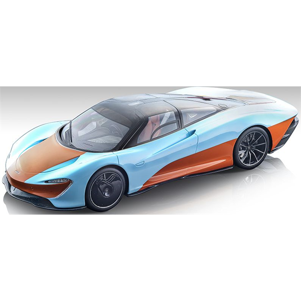 McLaren Speedtail Light Blue/Orange 2020 (Limited Edition 39 pcs ...