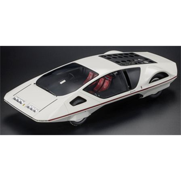 Pininfarina Modulo 1970 Geneve Motor Show White - John Ayrey Die Casts