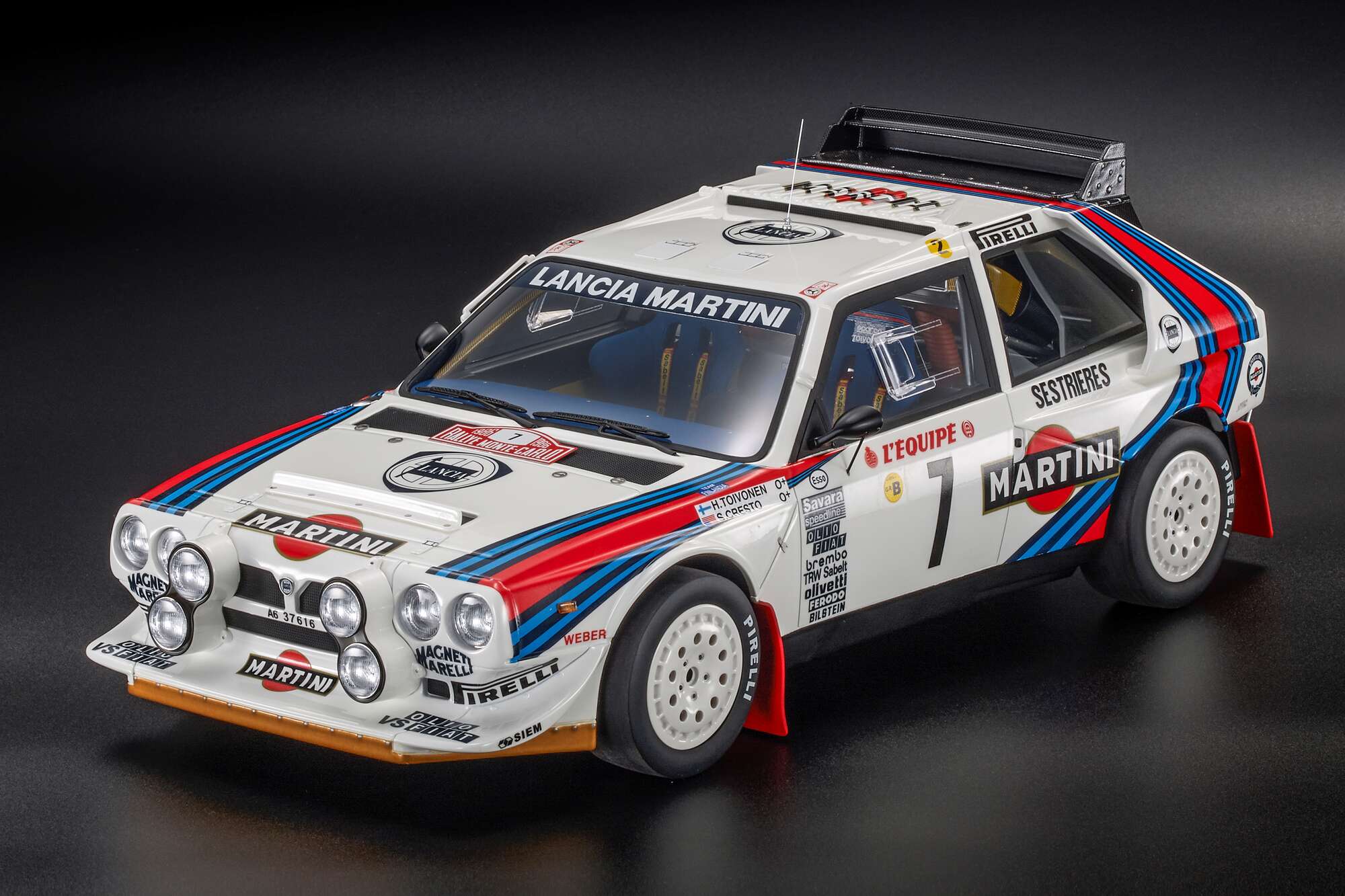 Lancia Delta S4 #7 Henri Toivonen Sergio Cresto Winner Rallye Auto ...