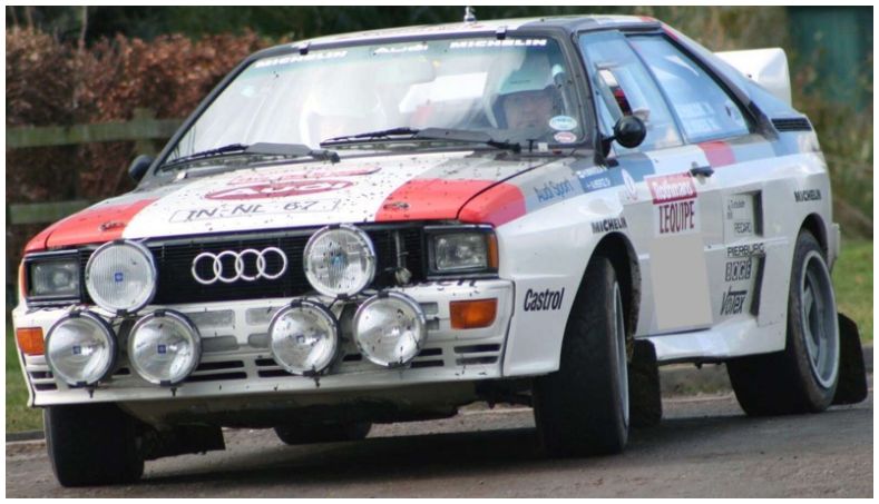 Audi Quattro A2 #1 Mikkola Hannu/Hertz Arne 1st Rally of 1000 Lakes ...