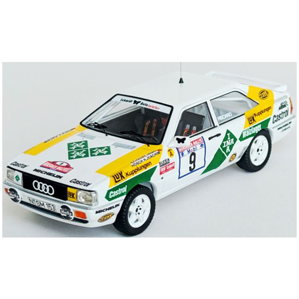 Audi Coupe Quattro 2nd Hunsruck Rally 1987 Armin Schwarz/Hans-Joachim ...