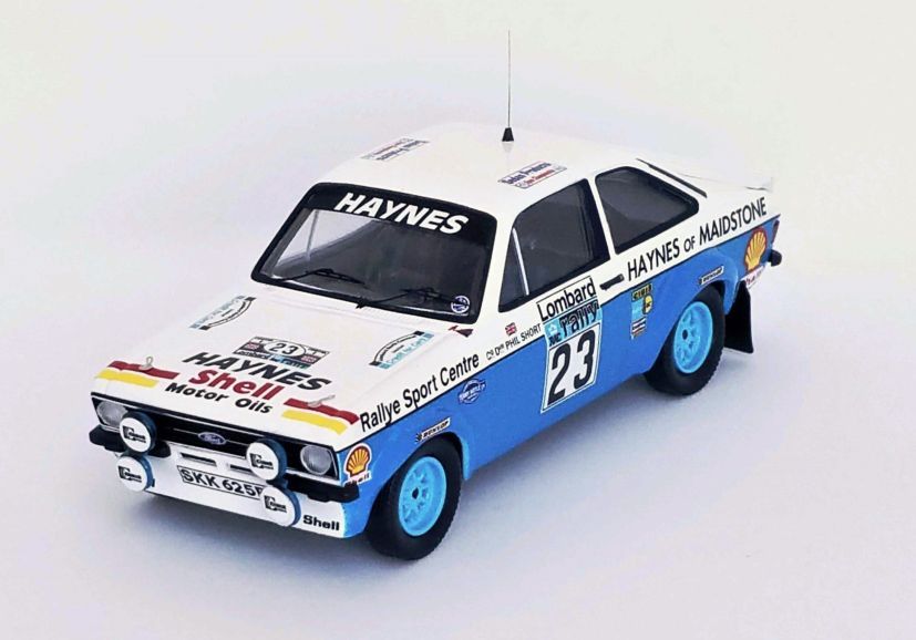 Ford Escort Mk2 7th RAC Rally 1978 John Taylor/Phil Short - John Ayrey ...