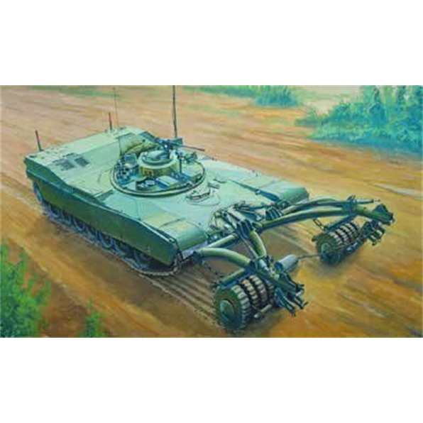 M1 Panther II Mineclearing Tank - John Ayrey Die Casts