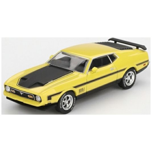 Ford Mustang MACH1 Grabber Yellow (LHD) Blister Packaging - John Ayrey ...