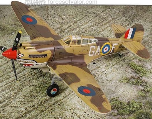 Curtis P-40B / Tomahawk Mk IB 112 Sqd RAF North Africa Oct 1941 - John ...