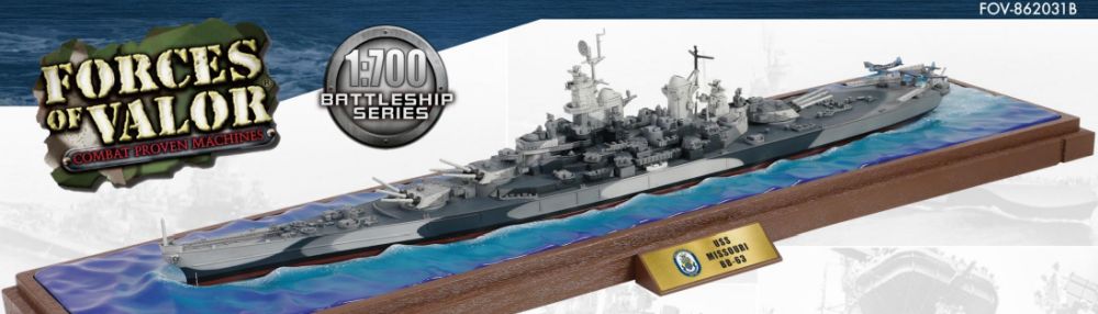 USS Missouri Iowa Class Battleship (BB-63) (Waterline Series) Meausre ...
