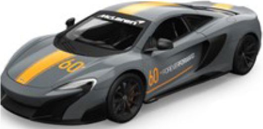 McLaren 675LT Grey 60th Anniversary Edition - John Ayrey Die Casts