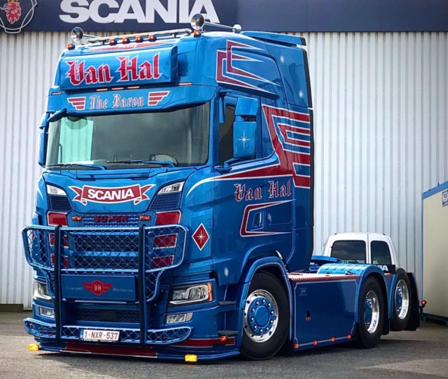 Scania S Highline CS20H 6X2 Tag Axle 'Van Hal Transport' - John Ayrey ...