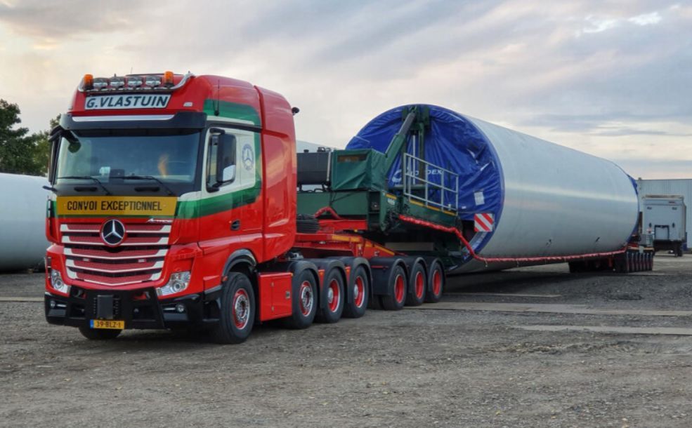 Mercedes Benz Actros MP4 SLT Giga Space 8x4 Space SLT Nooteboom MWT 'G ...