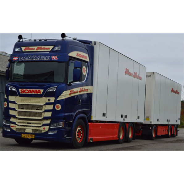 Scania S Highline CS20H 6x2 Tag Axle Riged Truck Box Combi 'Klaus ...