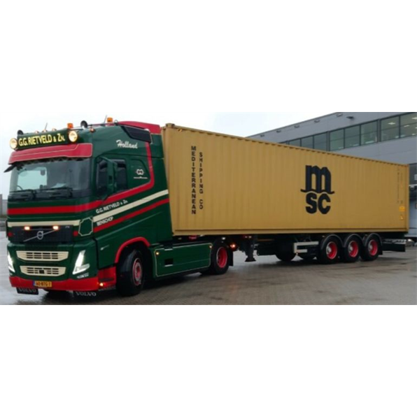 Volvo FH5 Globetrotter 4x2 Trailer + 40ft Container 'G.G. Rietveld and ...