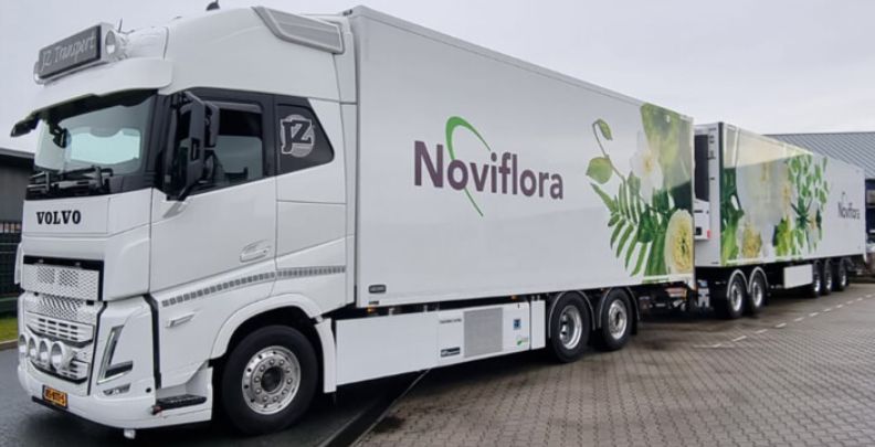 Volvo FH05 Globetrotter XL 6x2 Riged Reefer Truck + Dolly Reefer ...