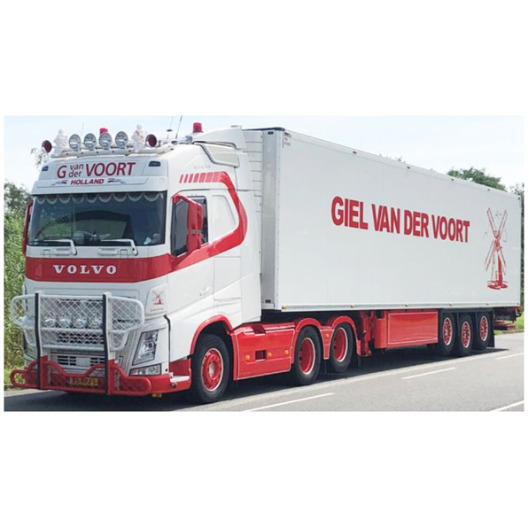 Volvo FH4 Globetrotter 6x2 TAG Axle Reefer Giel Van Der Voort - John ...