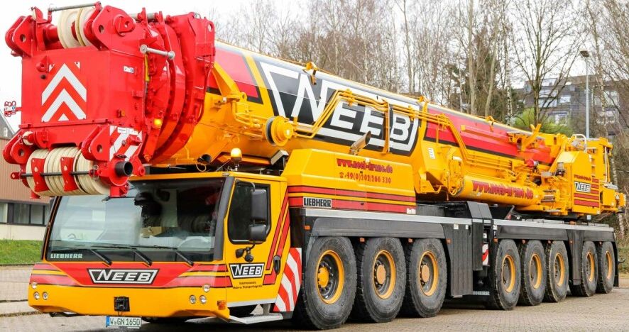 Liebherr LTM 1650-8.1 Neeb - John Ayrey Die Casts